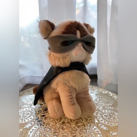 Gund | Toys | 2 Gund Grumpy Cat Superhero Cape Mask Dressed Plush ...